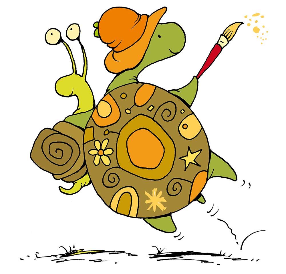 Snail and Turtle - Stephen Michael King